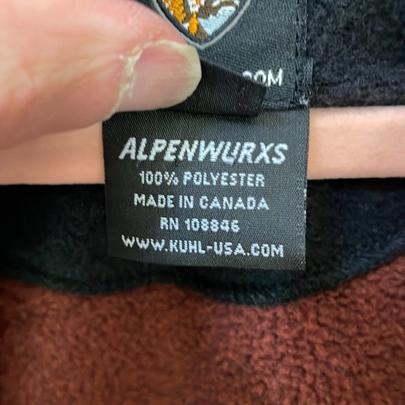 Kuhl | Jackets & Coats | Kuhl Large Mens Brown Leather Patch Long ...